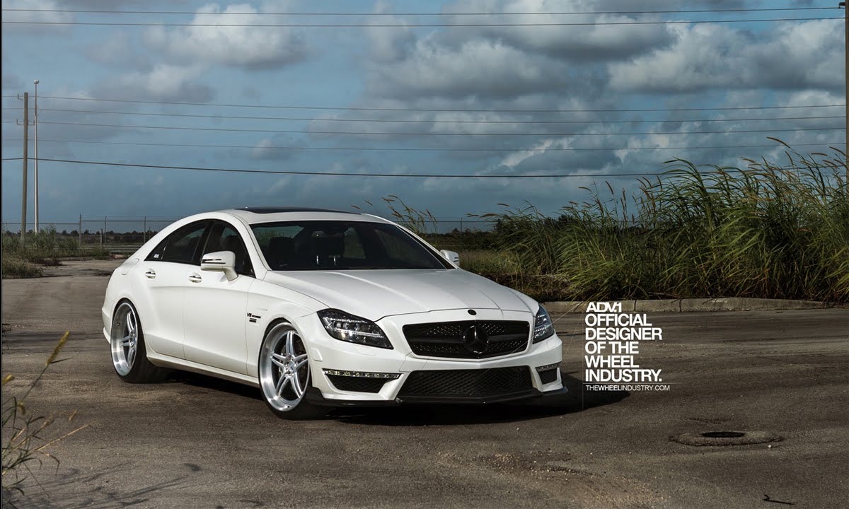 ADV.1 Wheels CLS63 AMG Twin Turbo Renntech Glazed Donuts - YouTube