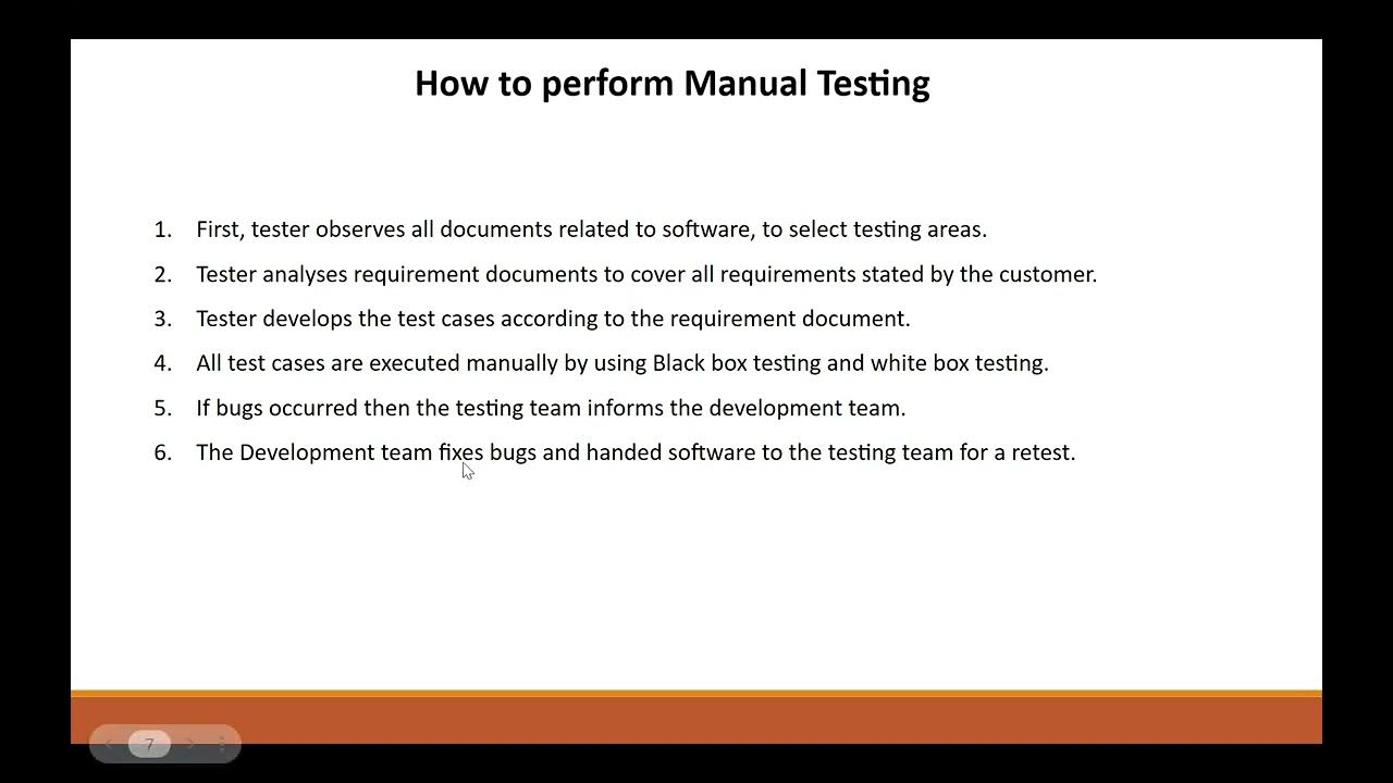 7) Types of manual testing - YouTube