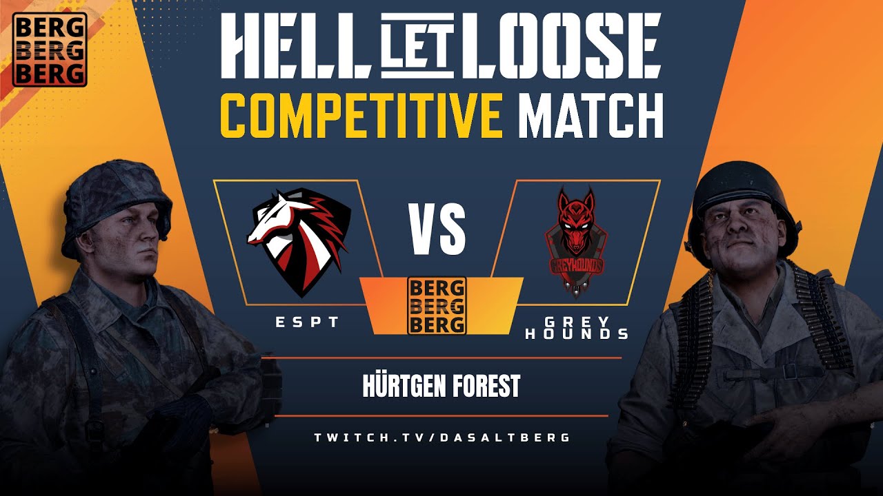 HELL LET LOOSE – North America vs Germany | ESPT vs GREYHOUNDS ...