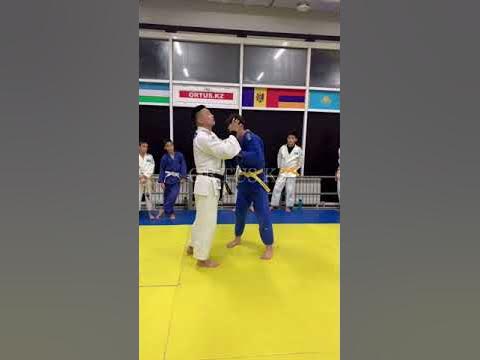 Judo Ashi Waza combination Okuri Ashi Harai - Osoto Gari, ORTUS.KZ - YouTube