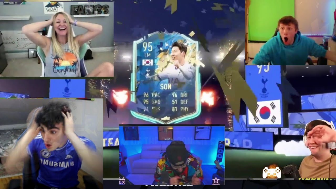 FIFA 21 Game Heung-min Son card opening reaction! Crazy!(피파 손흥민) - YouTube