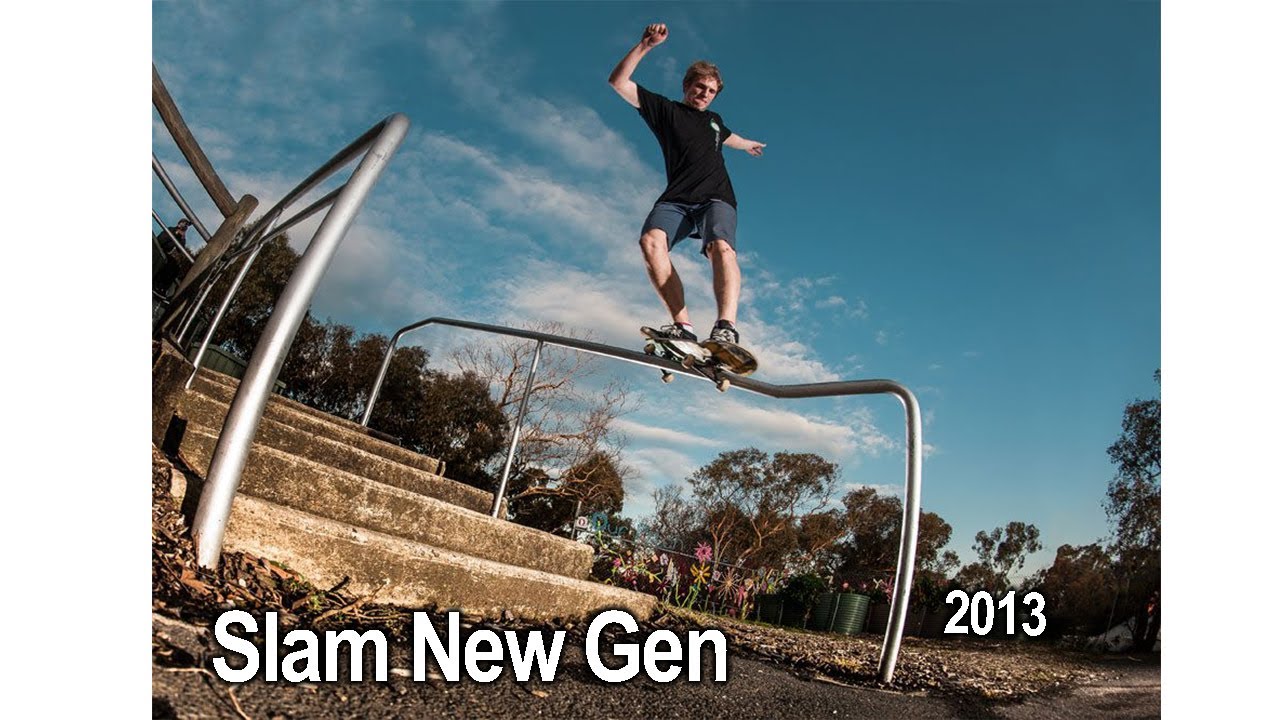 Ricky Glaser - Slam Skate mag: New Gen (2013) Past Parts #7 - YouTube