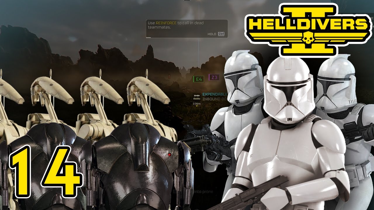WE ARE CLONE TROOPERS IN HELLDIVERS 2!!!! - YouTube