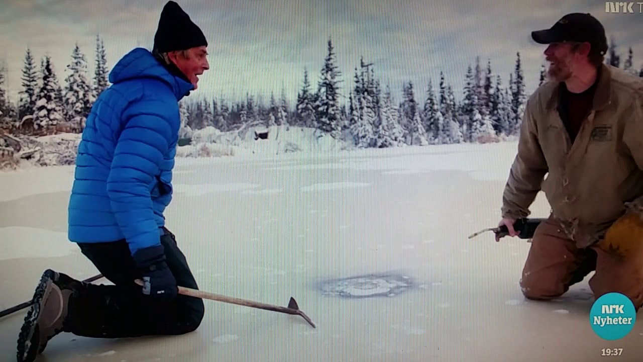 NRKs Anders Magnus på tynn is i Alaska - YouTube