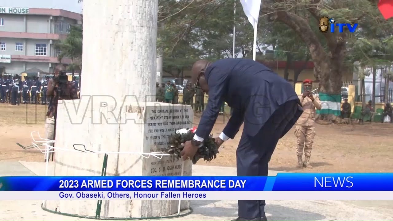 Governor Obaseki, Others Honour Fallen Heroes - YouTube