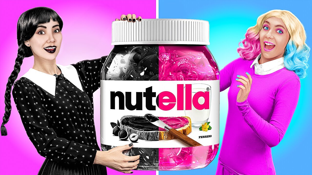 Good Wednesday VS Bad Enid! Body Swap! Extreme Makeover & Funny ...