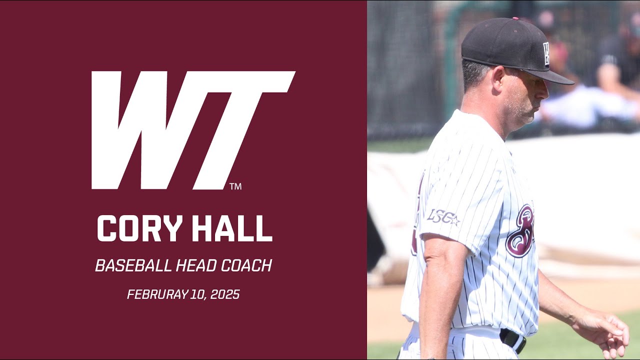 WT Baseball Head Coach Cory Hall (Feb. 10) - YouTube