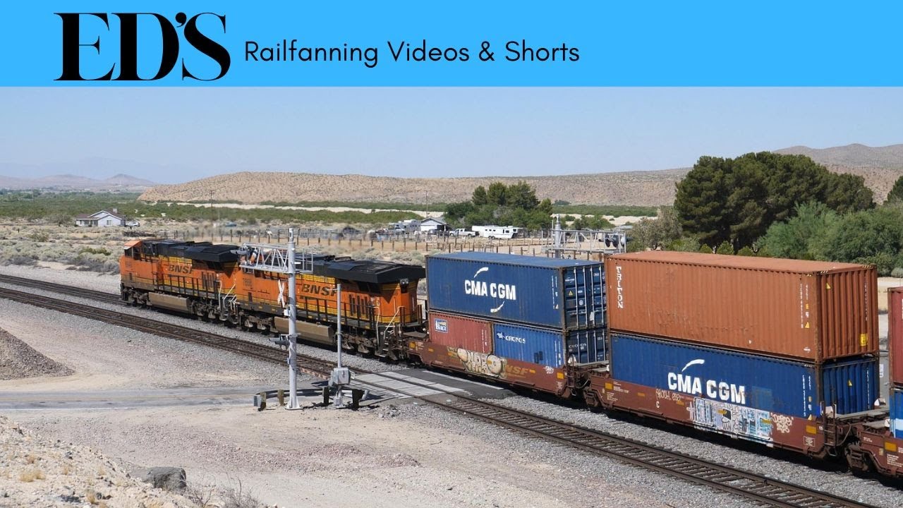 BNSF 6949 WB S-AMASCO Amarillo, TX to Thenard, CA 6-20-2024 - YouTube