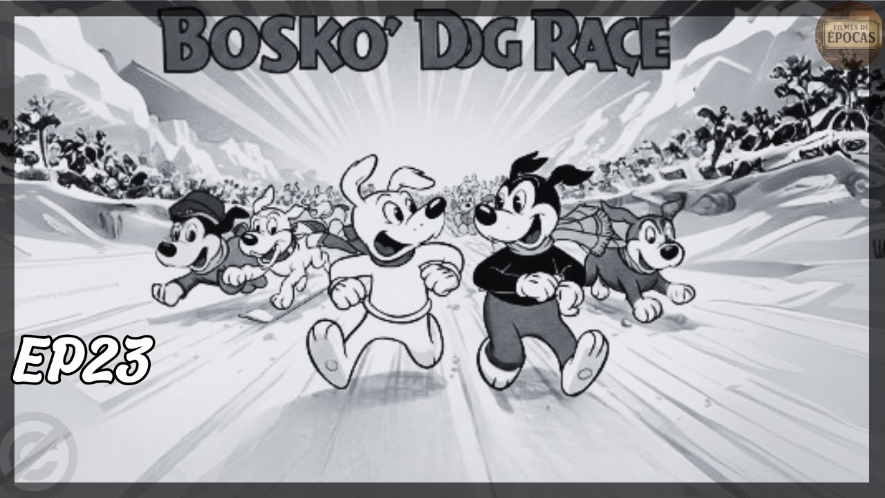 🐕🏁 Bosko – Bosko's Dog Race (1932) | EP23 | Bosko Cartoon | Classic ...
