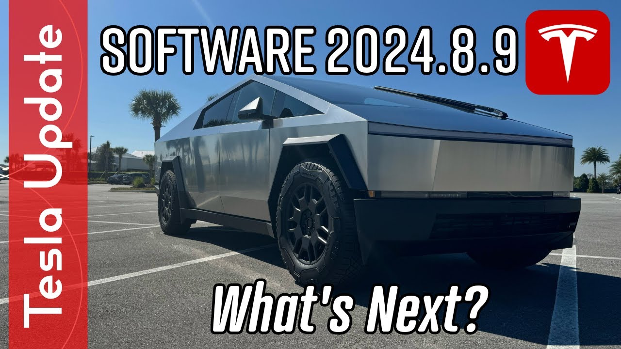Tesla Software Update 2024.8.9 | Stay Tuned! | - YouTube
