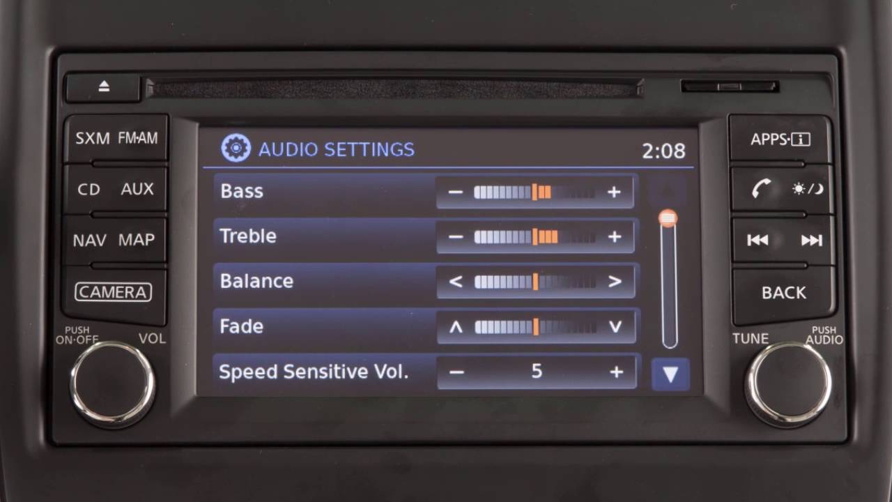 2017 Nissan NV200 - Control Panel and Touch Screen Overview (if so ...