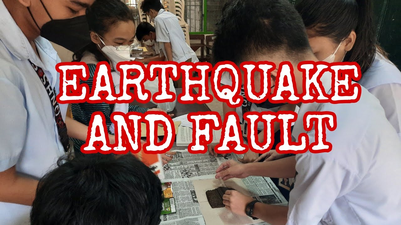 Science 8. Q2. Activities on Earthquake and Fault - YouTube