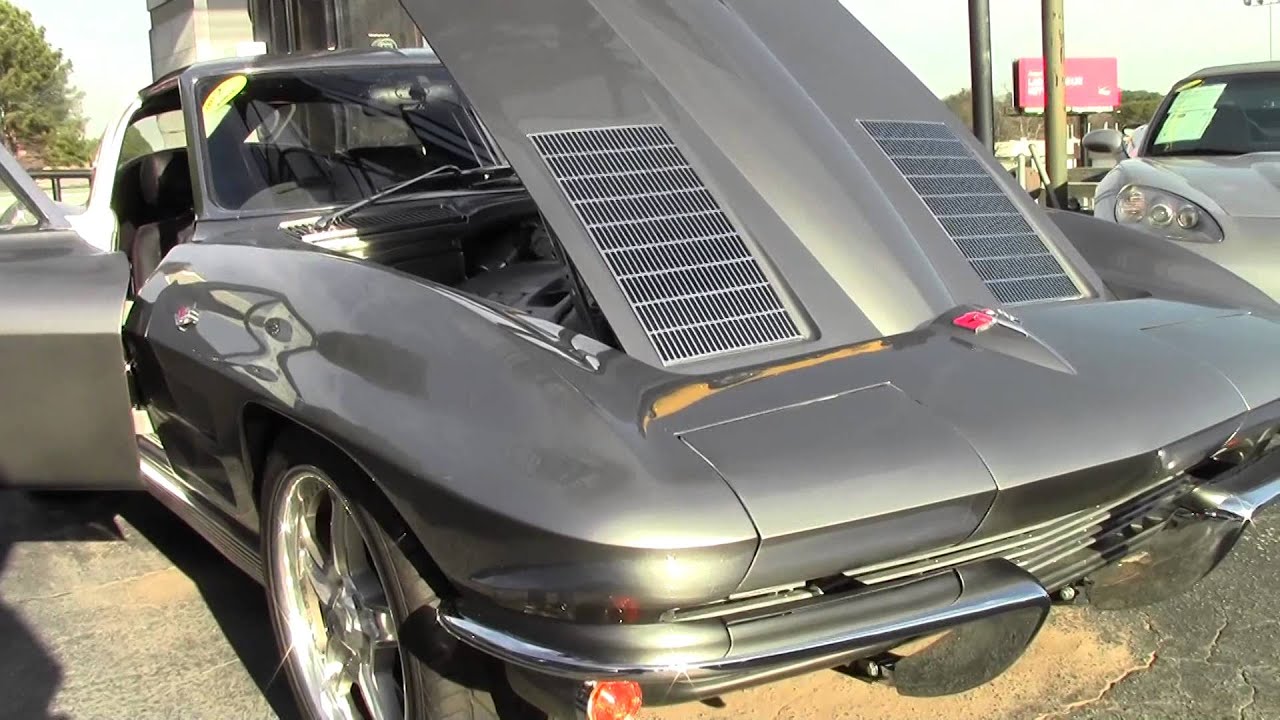 1963 Corvette LS3 Split Window Coupe Restomod - YouTube