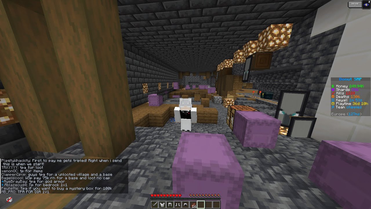 DONUT SMP (MY BASE WAS RAIDED) + BASE RATES AND FFAS - YouTube