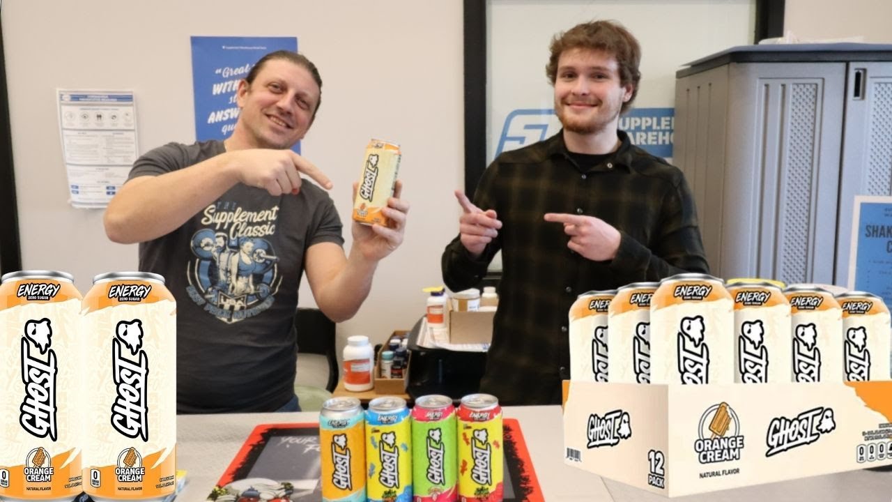 Ghost Orange Cream Energy Drink Review | All New Ghost Flavor Release ...