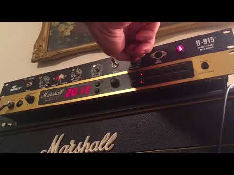 Shin-ei U-915 Chorus-Vibrato Rack Module - Demo by Dustin Sears - YouTube