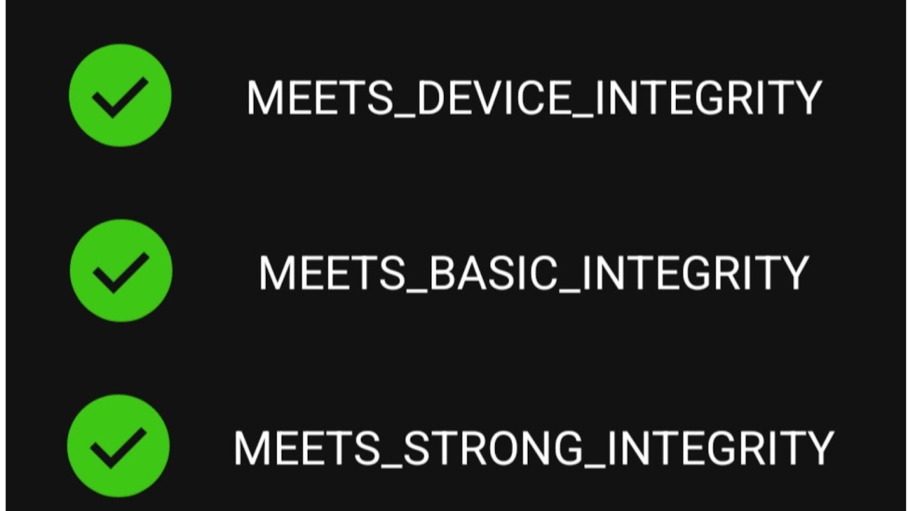 How to Meets Strong Device Integrity - YouTube
