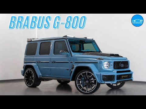The Mercedes "BRABUS G-800" is a Luxury Power House 🔥 - YouTube