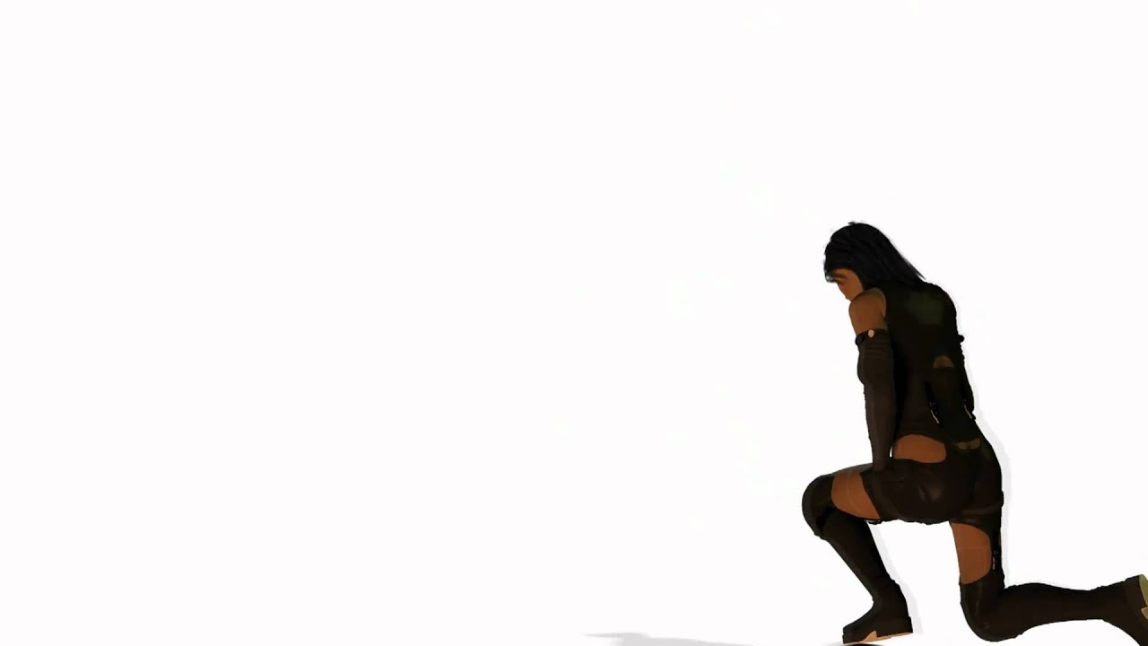 3D Back flip animation - YouTube