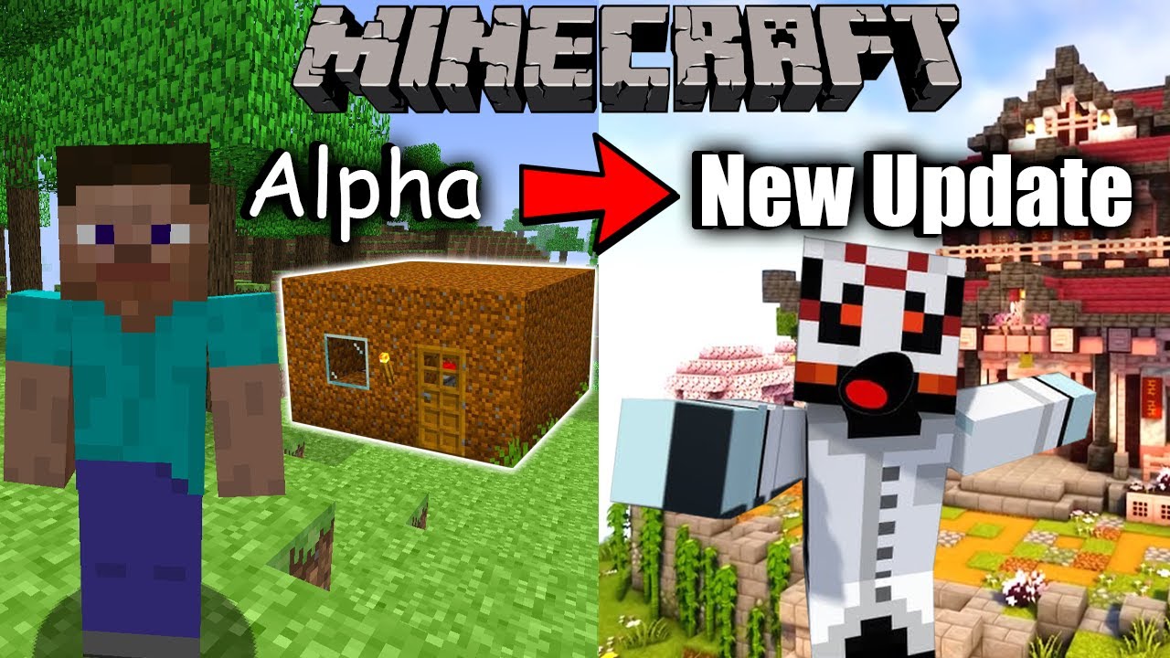 Reliving Minecraft Alpha Days - A Nostalgic Survival Series - YouTube