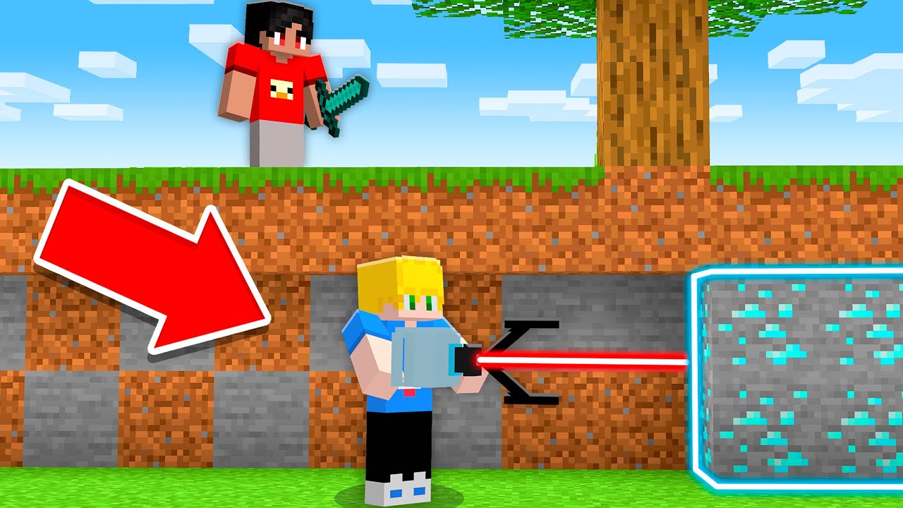 Trolei Meu Amigo Roubando Os Diamantes Dele No Minecraft Youtube