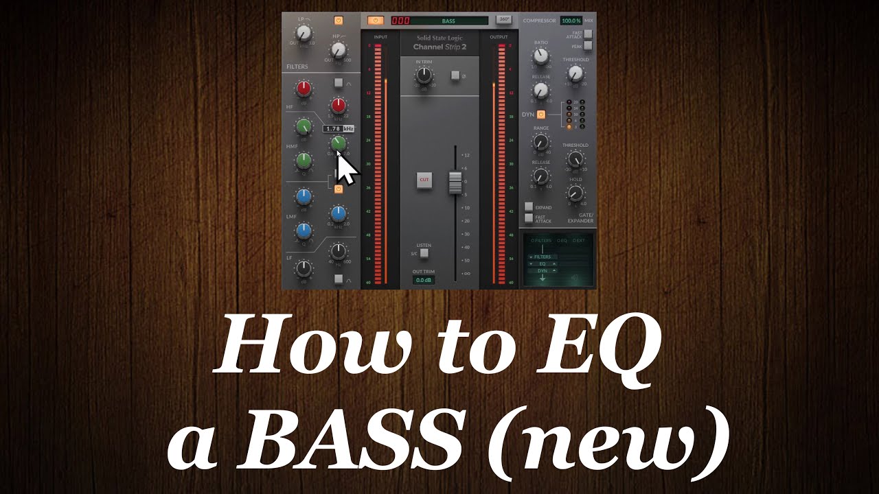 How to mix bass with SSL channel (updated) - YouTube