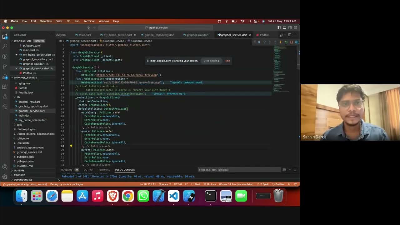 Flutter Graphql Query Mutation And Subscription By Sachin Darde Youtube