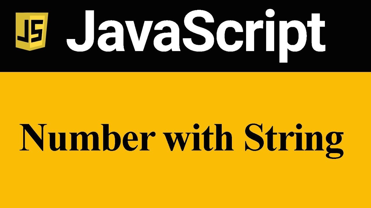 Number With String In JavaScript Hindi YouTube Number With String In JavaScript Hindi YouTube