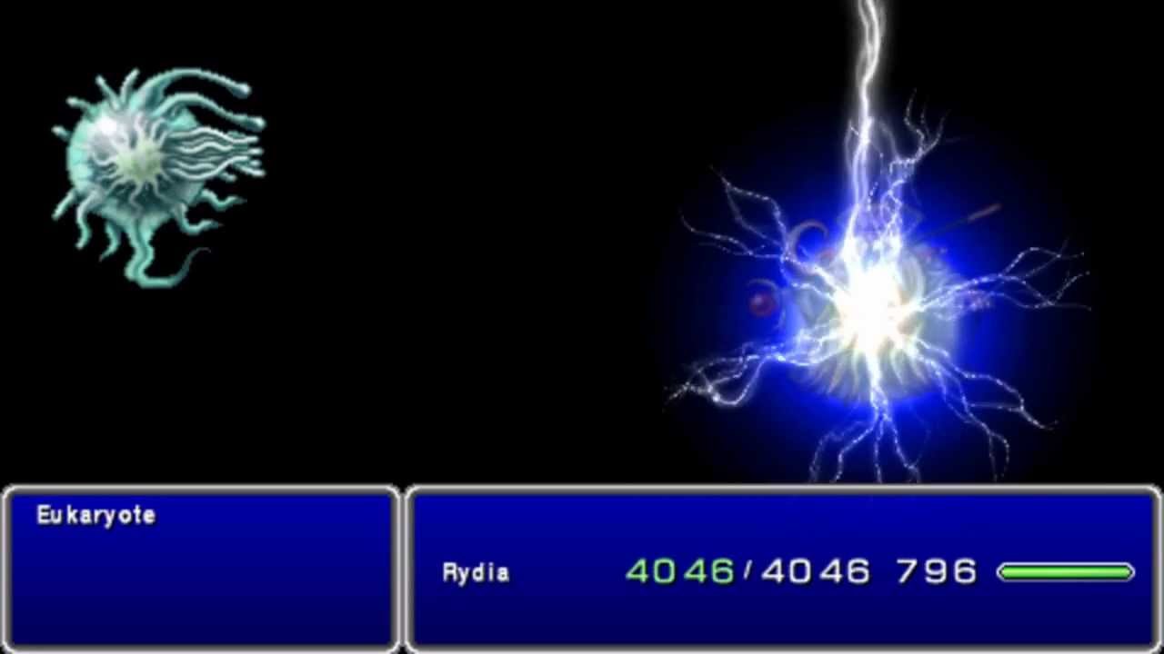 Final Fantasy IV Complete Collection Summons - Ramuh - YouTube