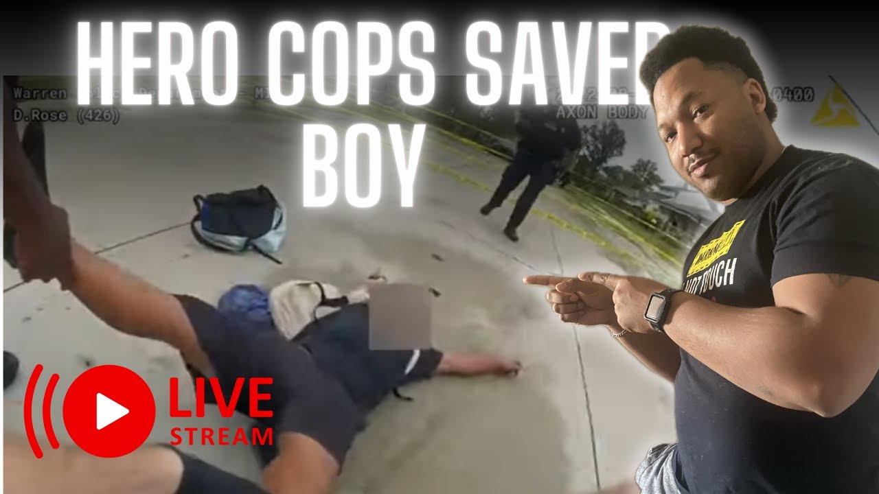 Hero Cops Risk Their Lives Rescuing Child From Electrocution | Live ...