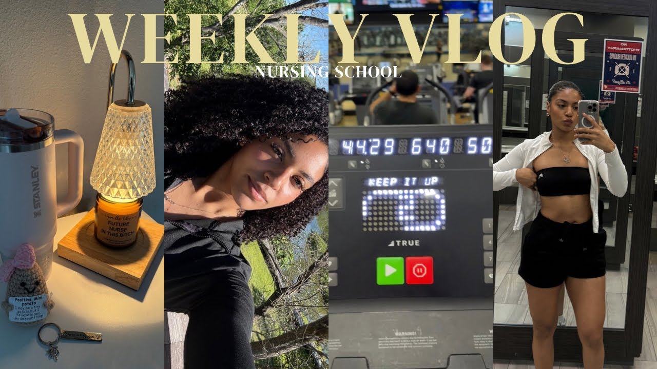 NURSING SCHOOL VLOG ♡ spring break but theres too many assignments due ...
