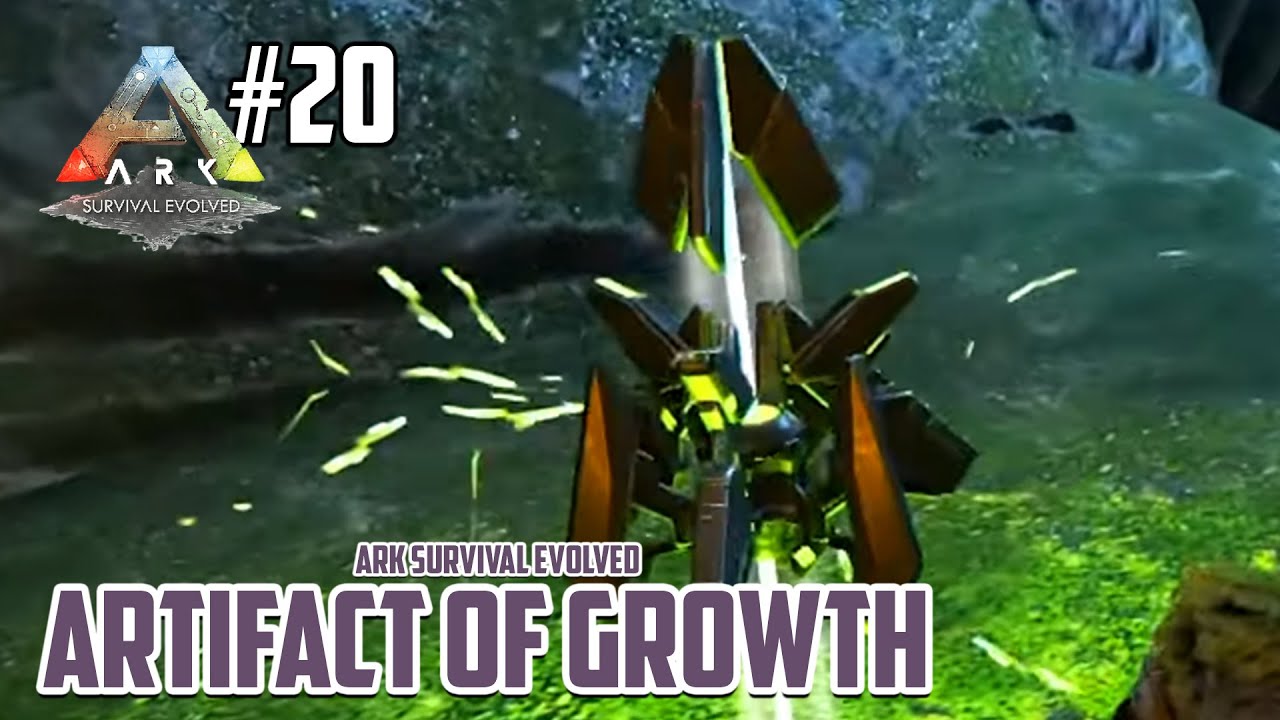 MENCARI GOA ARTIFACT OF GROWTH! - Ark Survival Evolved Extinction #20 ...