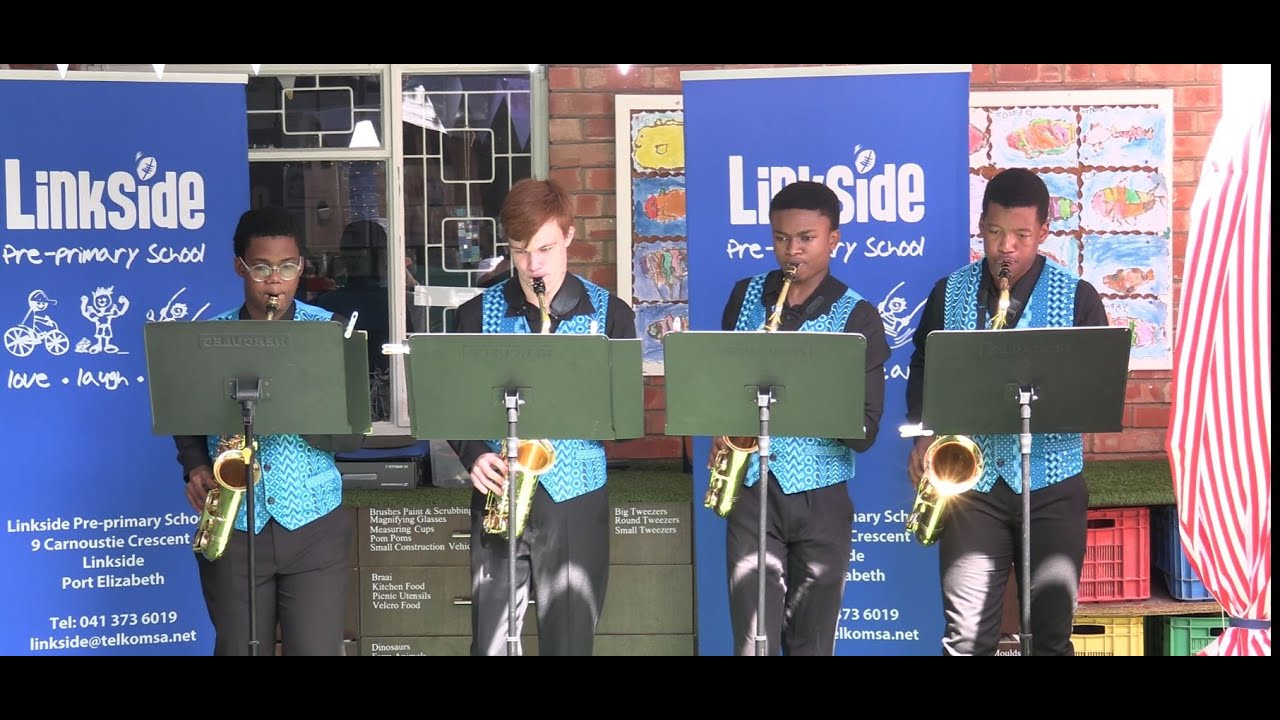 Grey High Saxophone Quartet: Linkside Pre-primary March2025 - YouTube