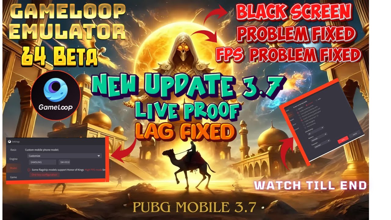 [GAMELOOP EMULATOR] 64Beta Black Screen Fixed FPS Problem Fixed Lag ...