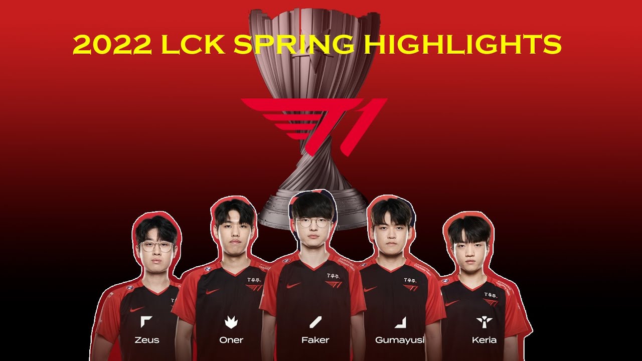 돌아보는 2022 LCK SPRING, T1 하이라이트 - YouTube