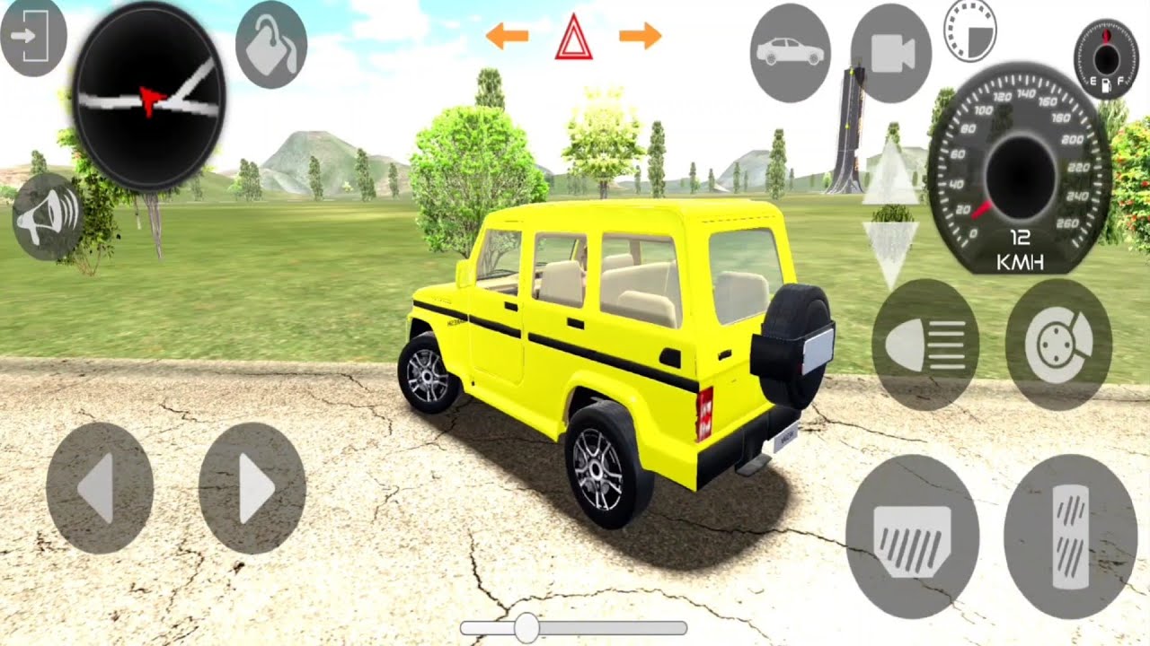 Mahindra Marshal 4x4 Bolero - New Car Wala Game - Bolero Game - Rohit ...