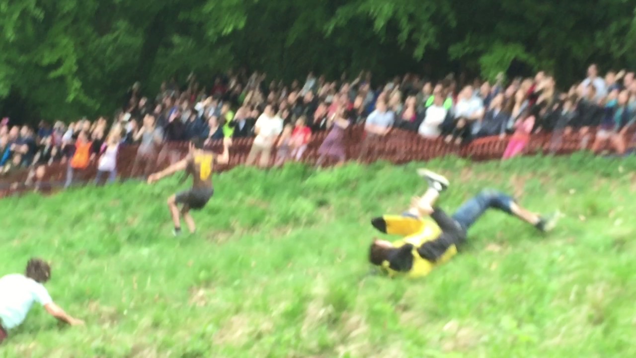 2015 Gloucester Cheese Roll on Cooper Hill - YouTube