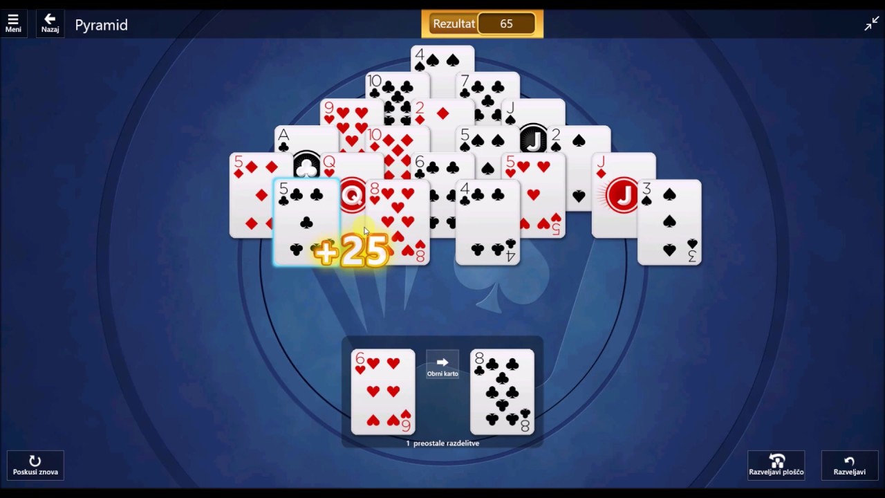 Microsoft pyramid solitaire online - upfram