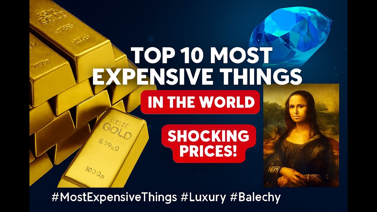 Top 10 Most Expensive Things in the World (Shocking Prices!) - YouTube