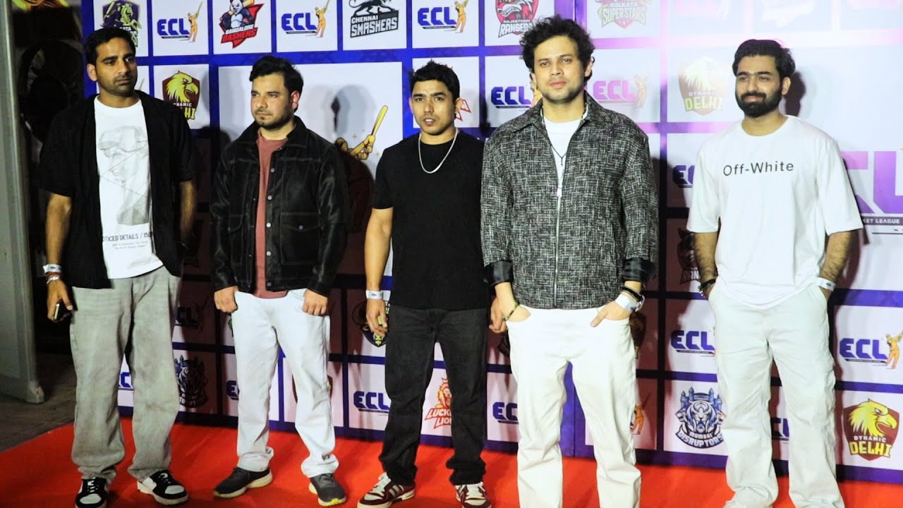 Wasim Ahmad, Zayn Saifi Round2Hell Team At ECL Season 2 Auction Party ...