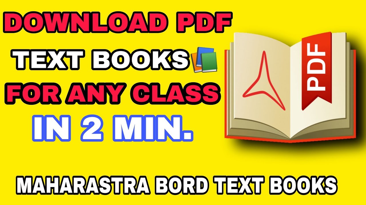 How to download MH board text book in pdf | Maharashtra board text book ...