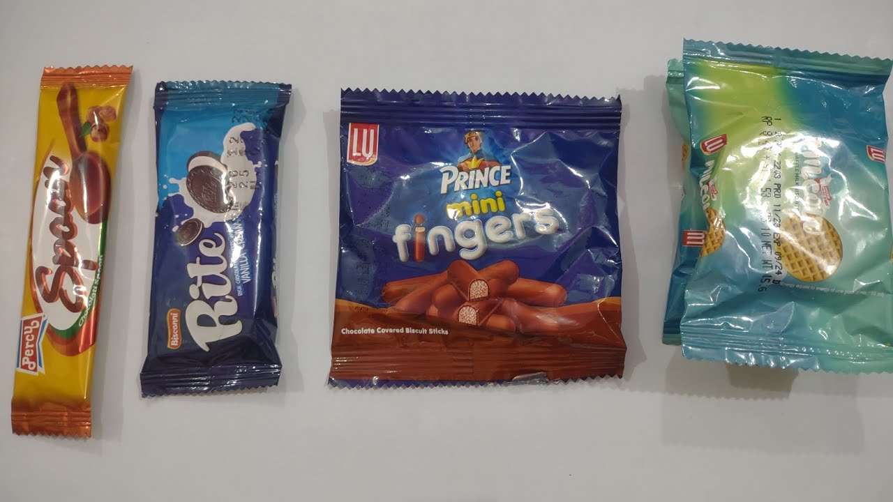 Lots of PRINCE mini fingers V'S Rite Cookie 🍪 V'S MILCOLU Biscuits 😋 ...