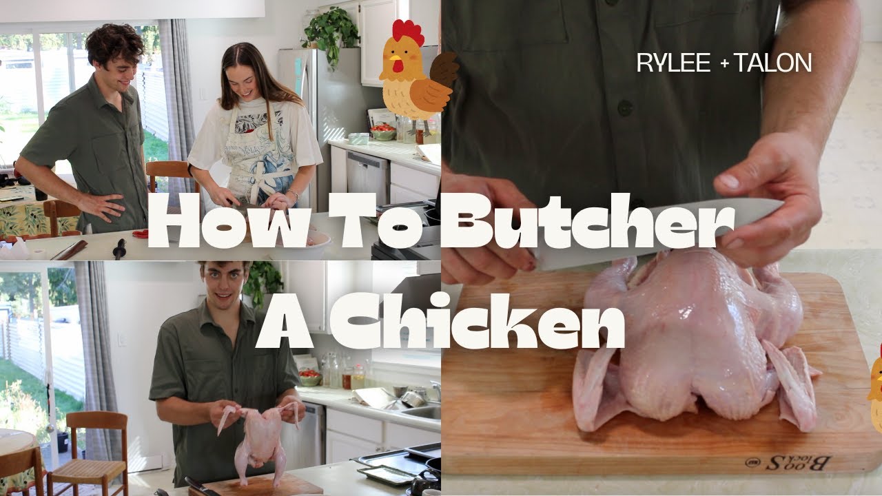 How To Butcher A Chicken - YouTube