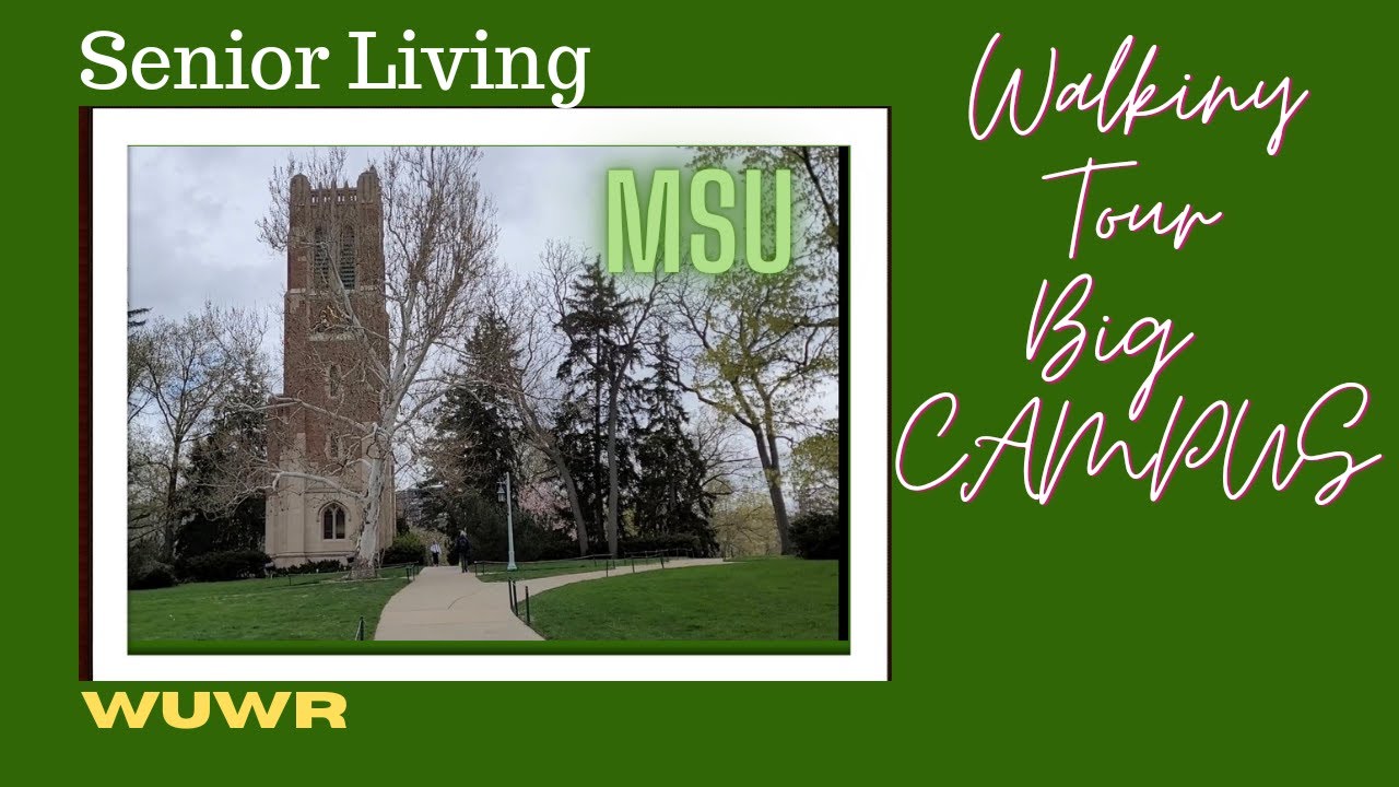 Michigan State University A Springtime Narrated Walking Tour of Campus ...