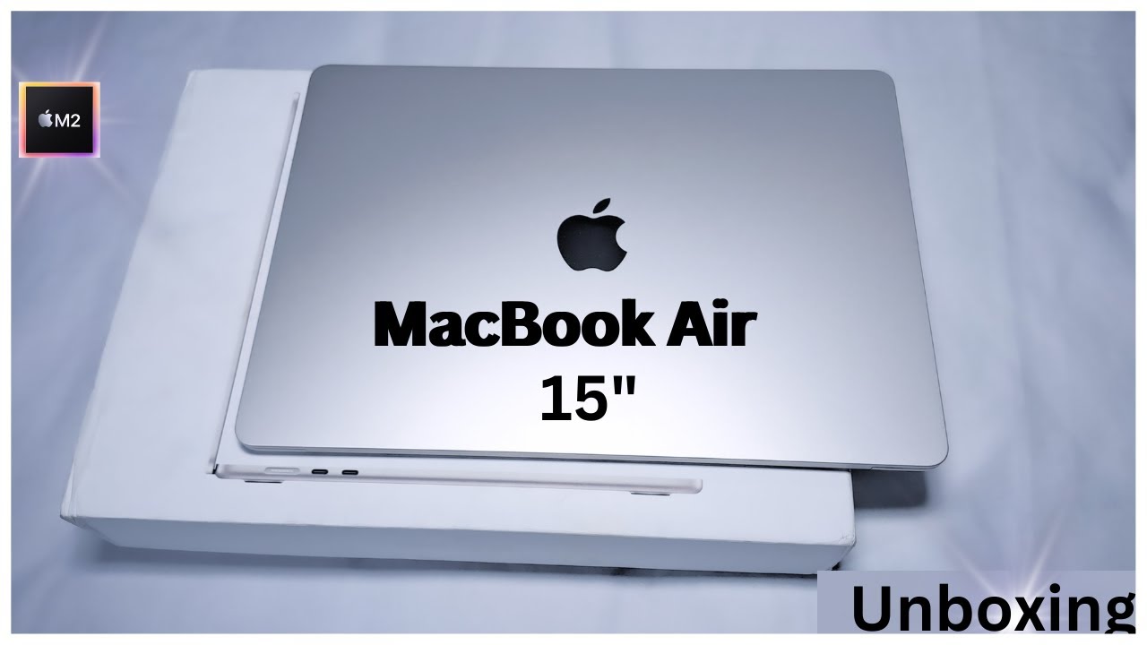Unboxing the New 15-inch M2 MacBook Air | FINALLY in STARLIGHT Colour # ...