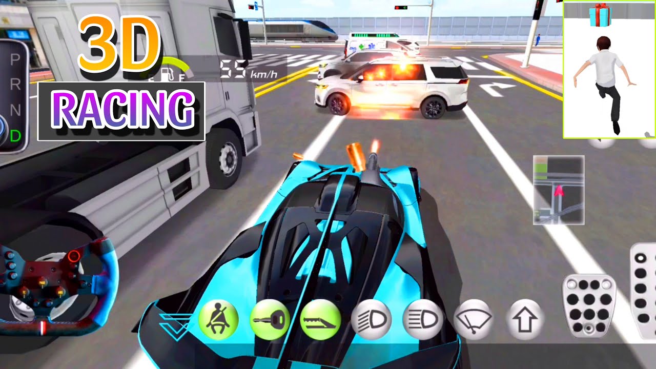RACE AND FIRE 3D Driving Class Game | Car Shooting - YouTube