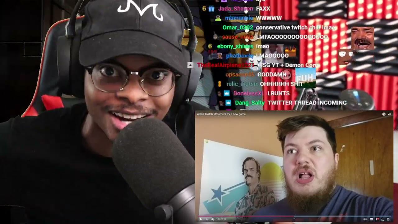 ImDontai Reacts To LLance When Twitch Streamers Try A New Game - YouTube