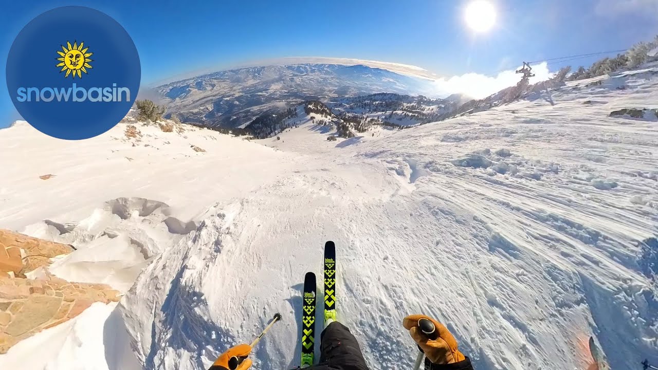 INSANE runs at SNOWBASIN RESORT! - YouTube
