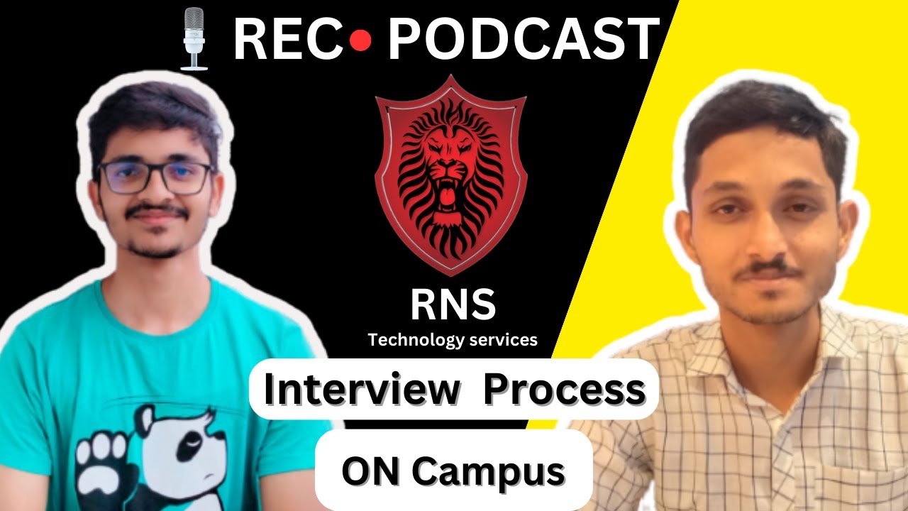 How🤔 He Secure Internship At 💥 RNS Technology ?| Aditya's Podcast | College Placement | Full ...