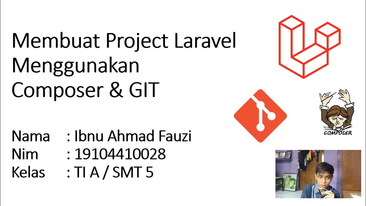 Membuat Project Laravel Menggunakan Composer dan GIT - YouTube